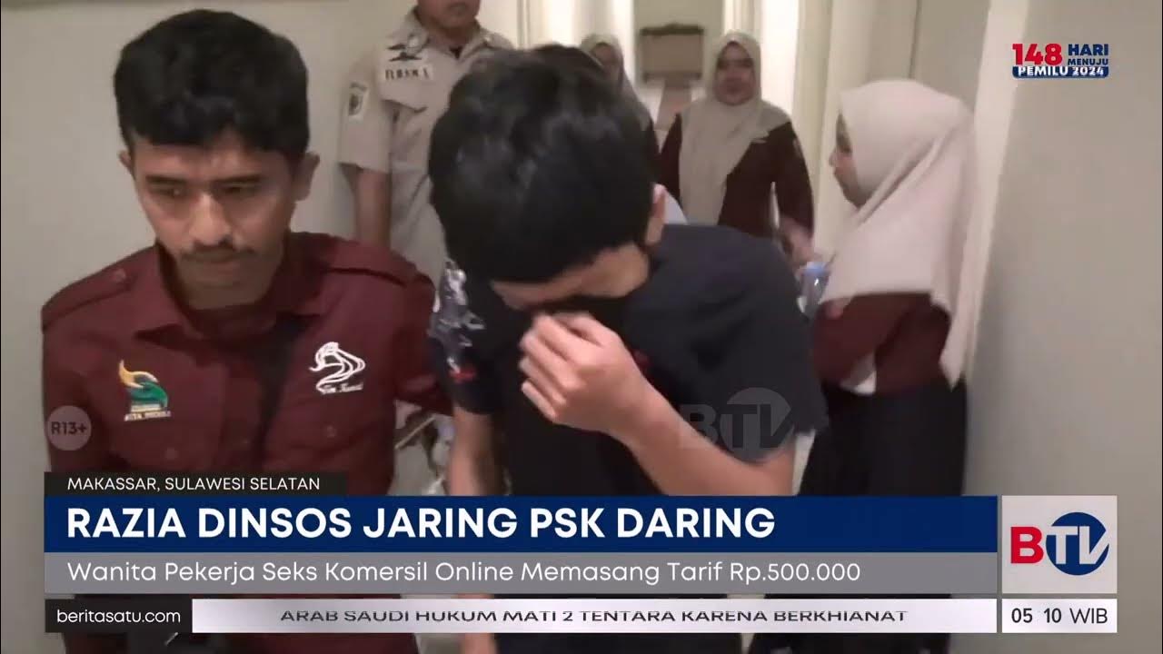 4 Pasangan Bukan Suami Istri Terjaring Razia Dinas Sosial Makassar - YouTube