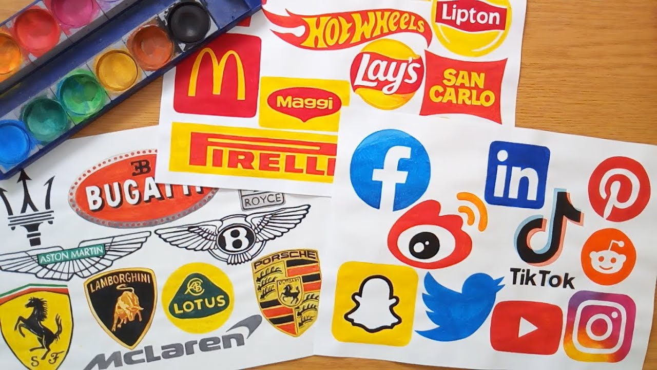 TOP 10 logos compilation - colorful days 2023 - YouTube