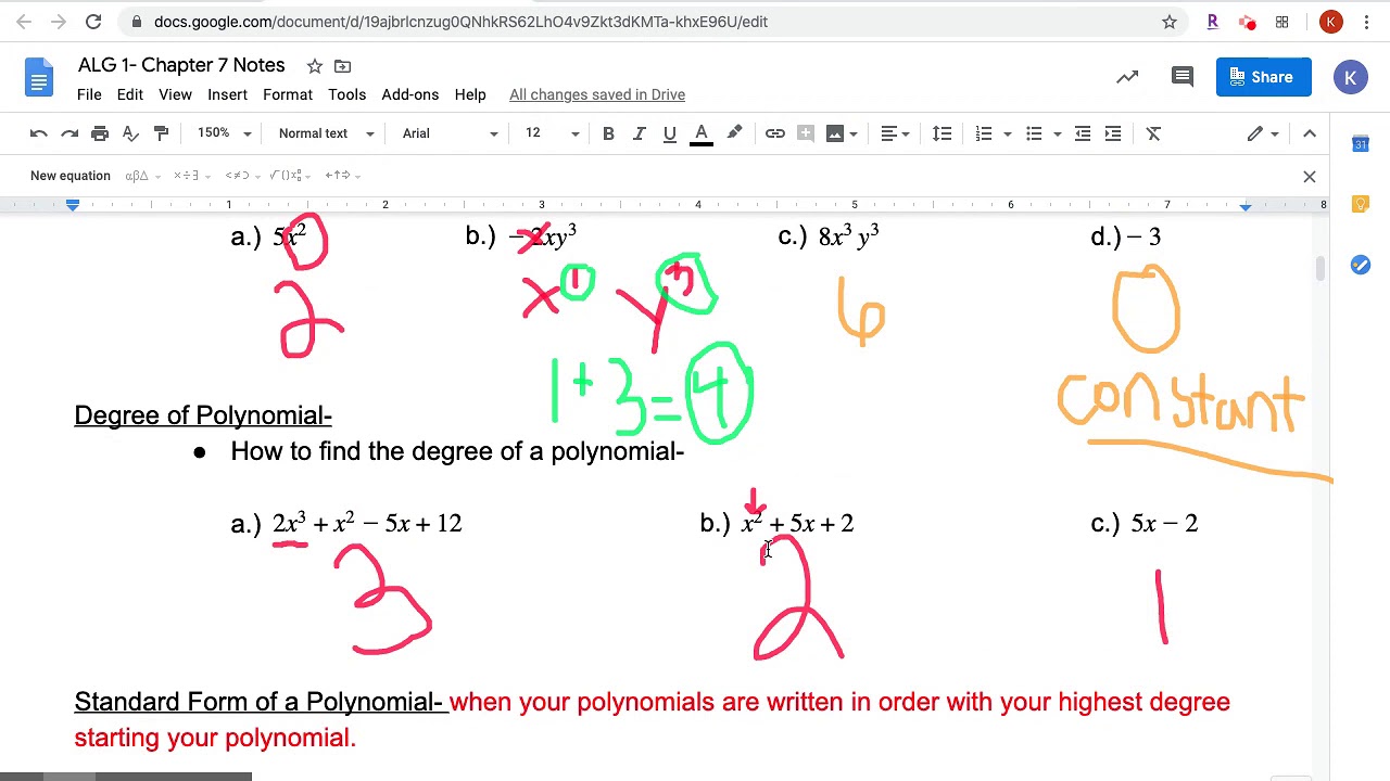 Algebra 1-Lesson 7.1-Collins - YouTube