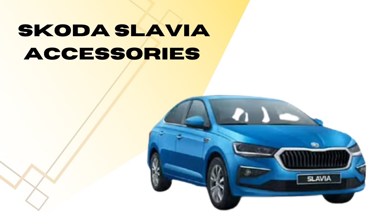 Skoda Slavia Official Accessories | Full list with prices | - YouTube