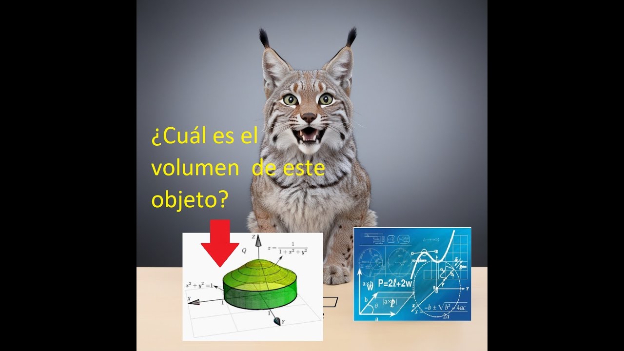 Determina el volumen del siguiente objeto - YouTube