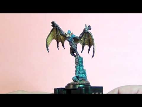 Dry brushing a Miniature with just 6 Colors - YouTube