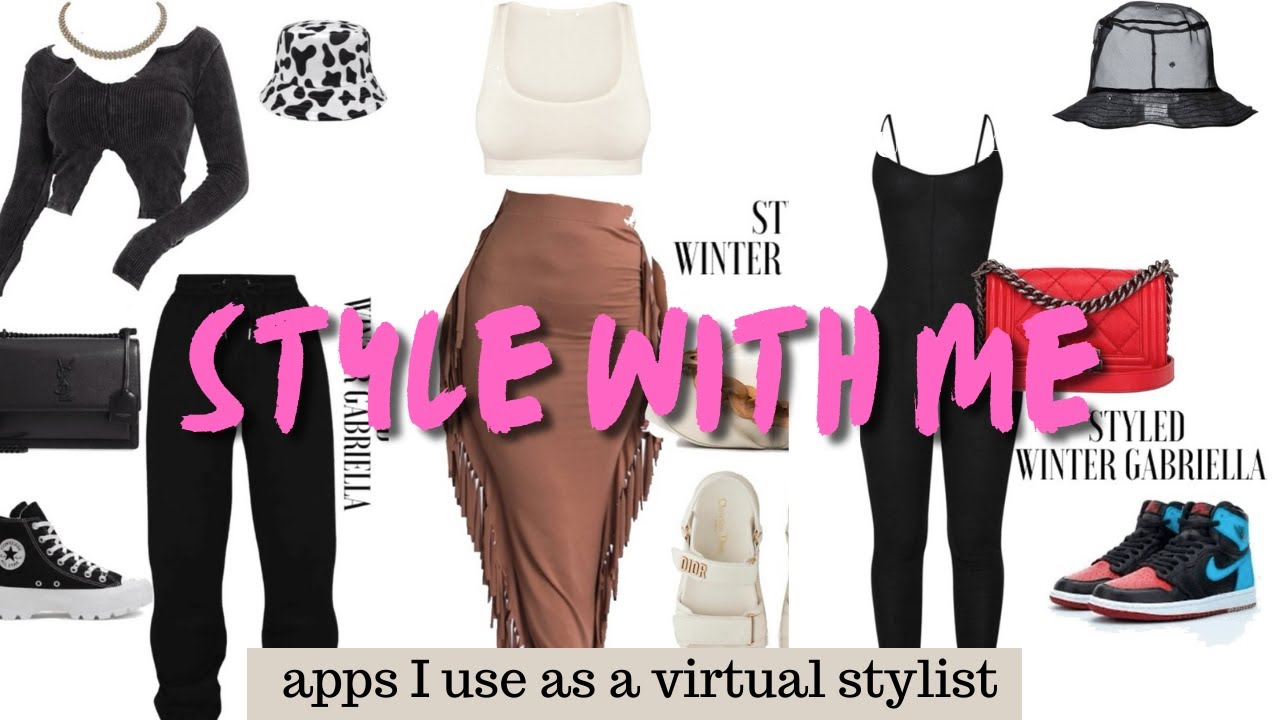 STYLE: What Apps I Use To Create LOOK-BOOK styles - YouTube