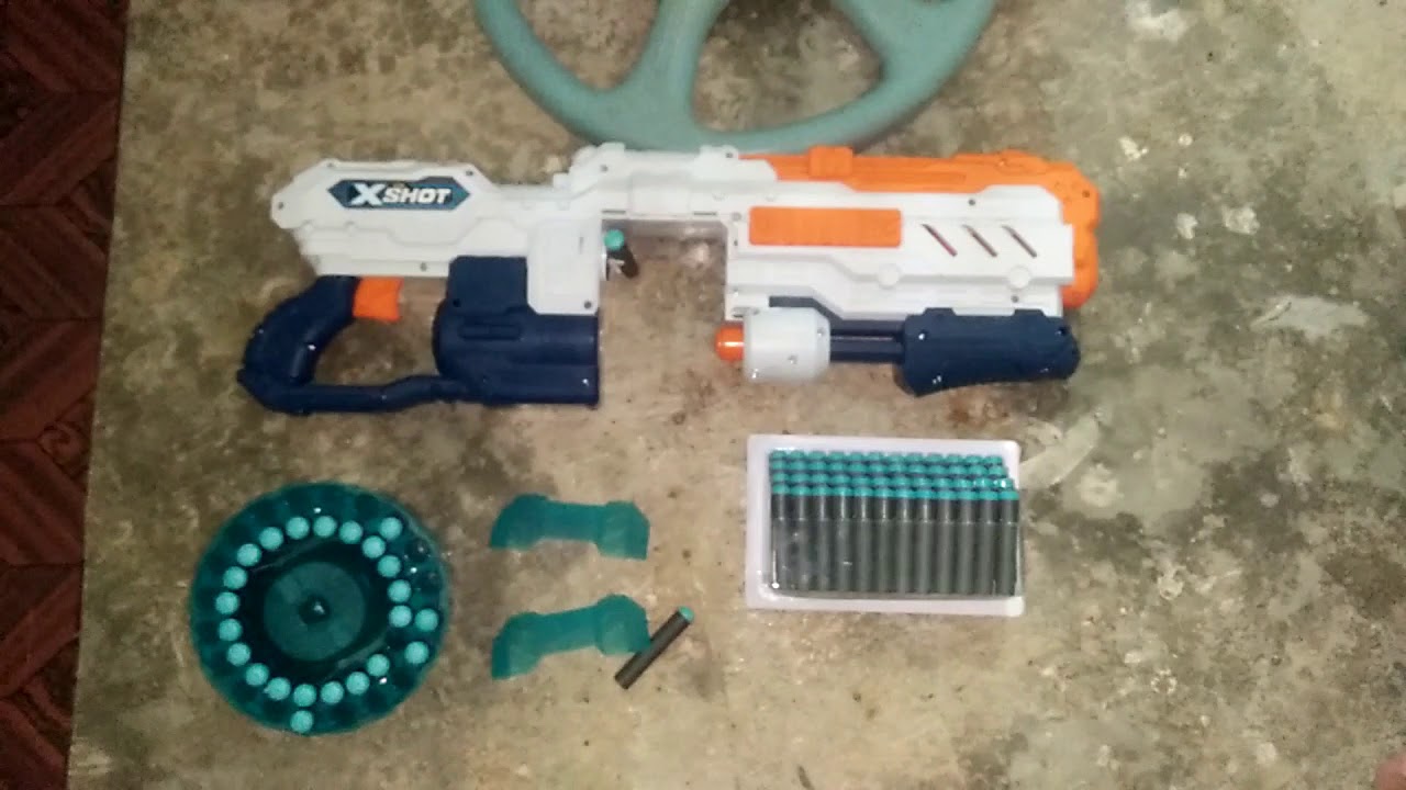 the X Shot nerf - YouTube