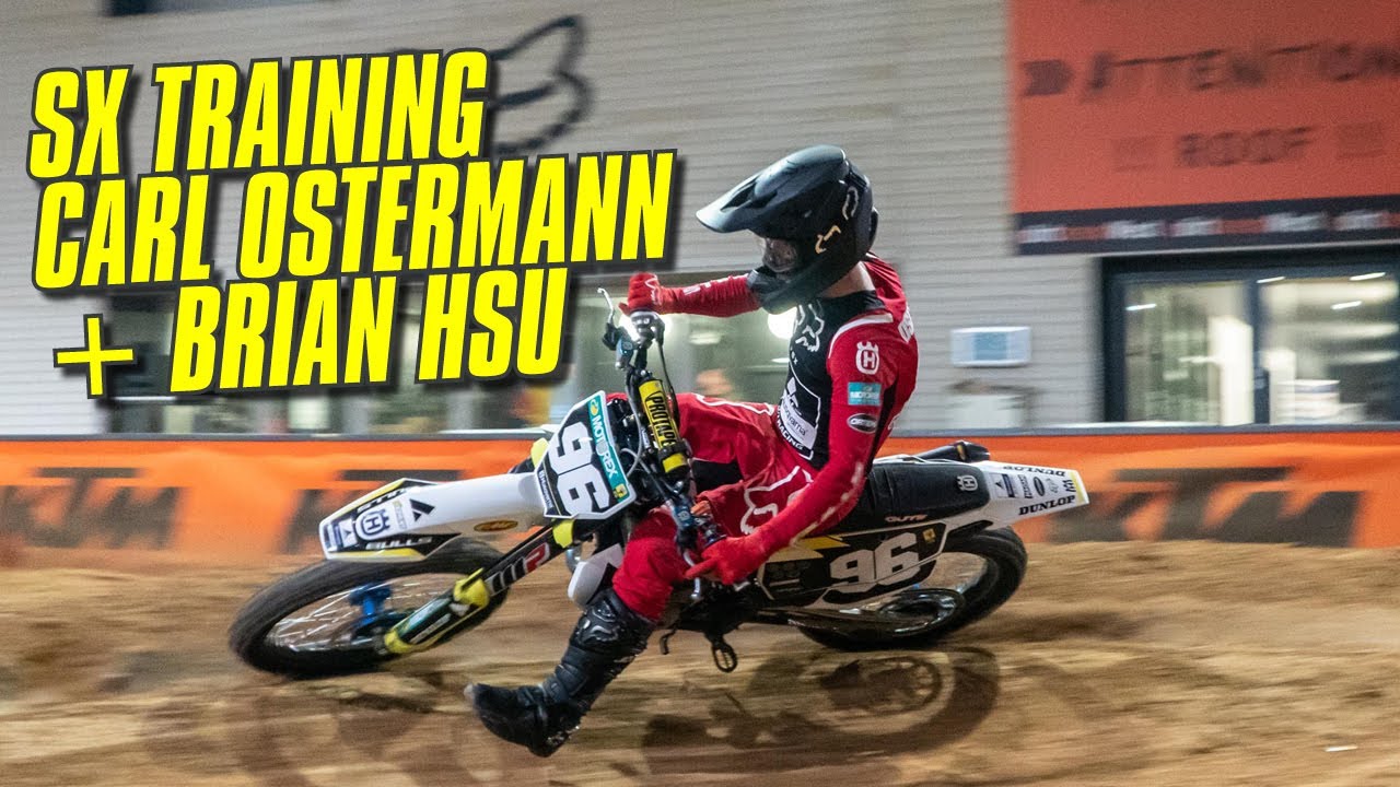 Supercross Action und Interview mit Carl Ostermann, featuring Brian Hsu ...