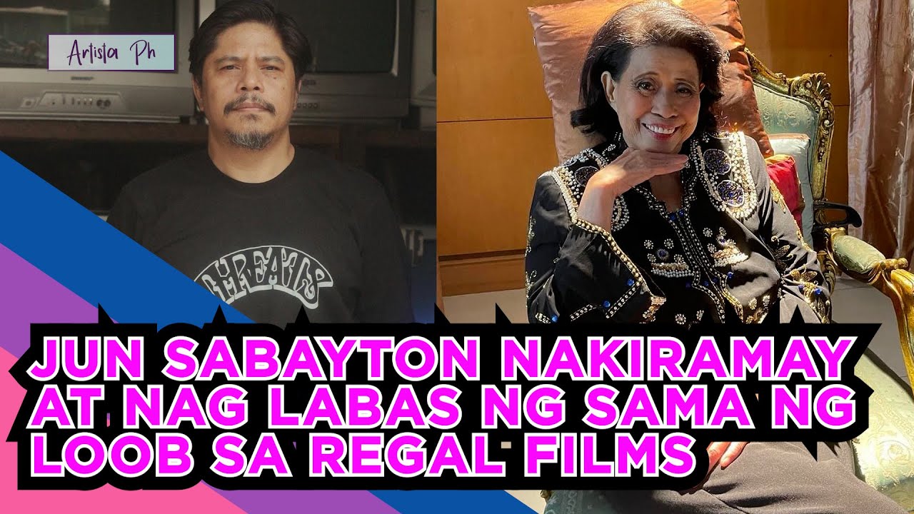 JUN SABAYTON NAG LABAS NG HINAING SA UNFAIR LABOR PRACTICES NG REGAL FILMS NI MOTHER LILY ...