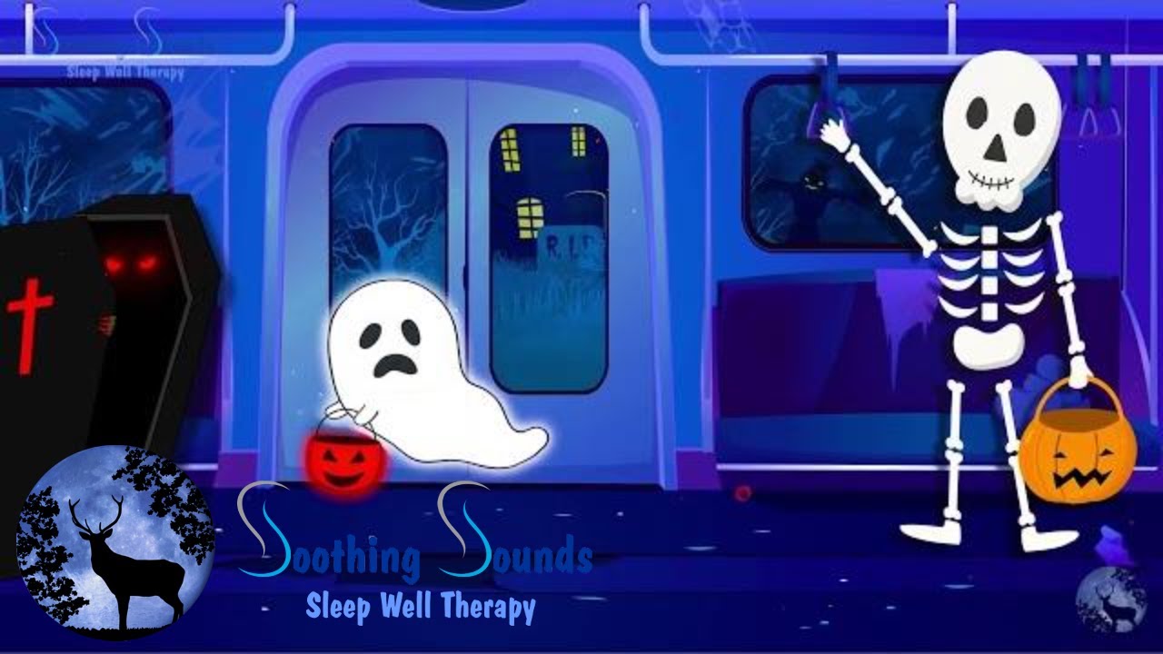 The Halloween Train Ride - HALLOWEEN AMBIENCE ANIMATION. Enjoy the ...