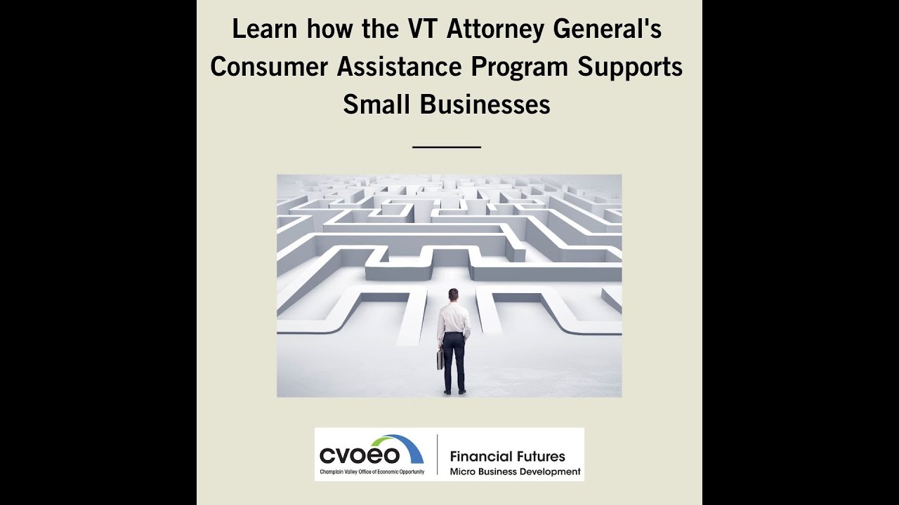 CVOEO | Learn how the VT Attorney General's Consumer Assistance Program ...
