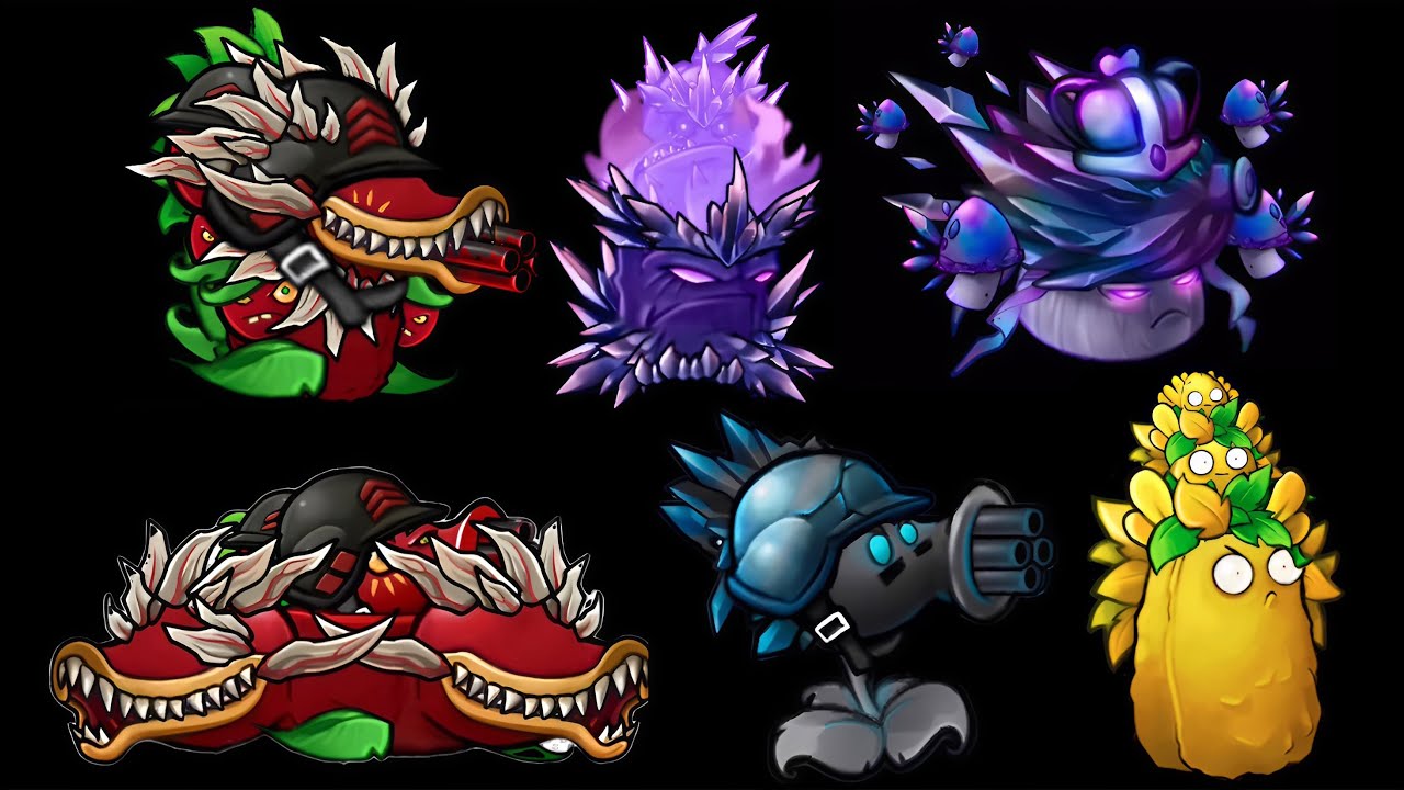 PVZ Fusion：Ultimate Supreme Cherry Gatling Chomper, Ultimate Supreme ...