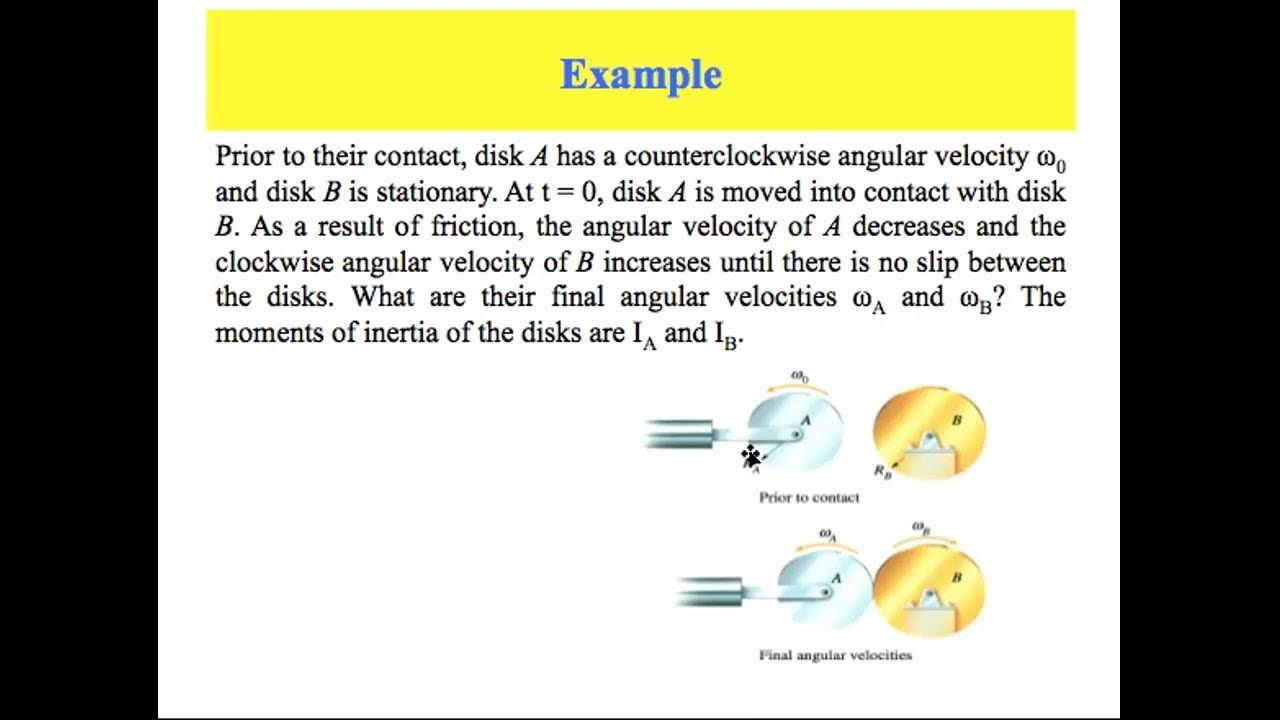 Linear and Angular Impulse and Momentum- Video Lecture - YouTube