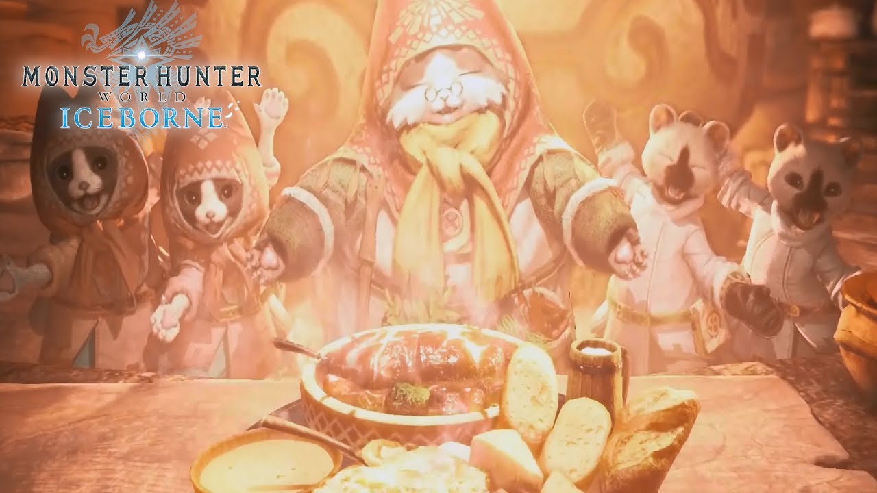 (MHW) Monster Hunter World Iceborne I New Canteen Cutscene (Featuring ...