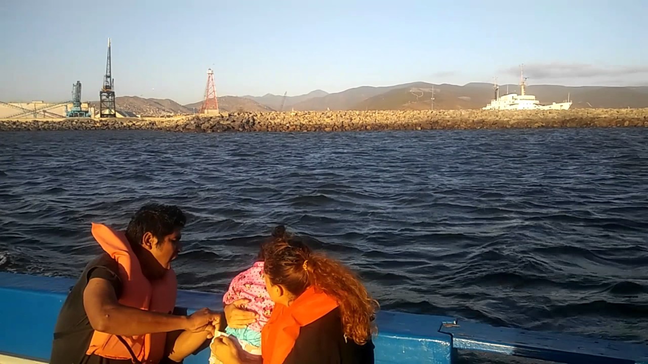 PASEO EN BARCO EN ENSENADA MAYO 2017 - YouTube