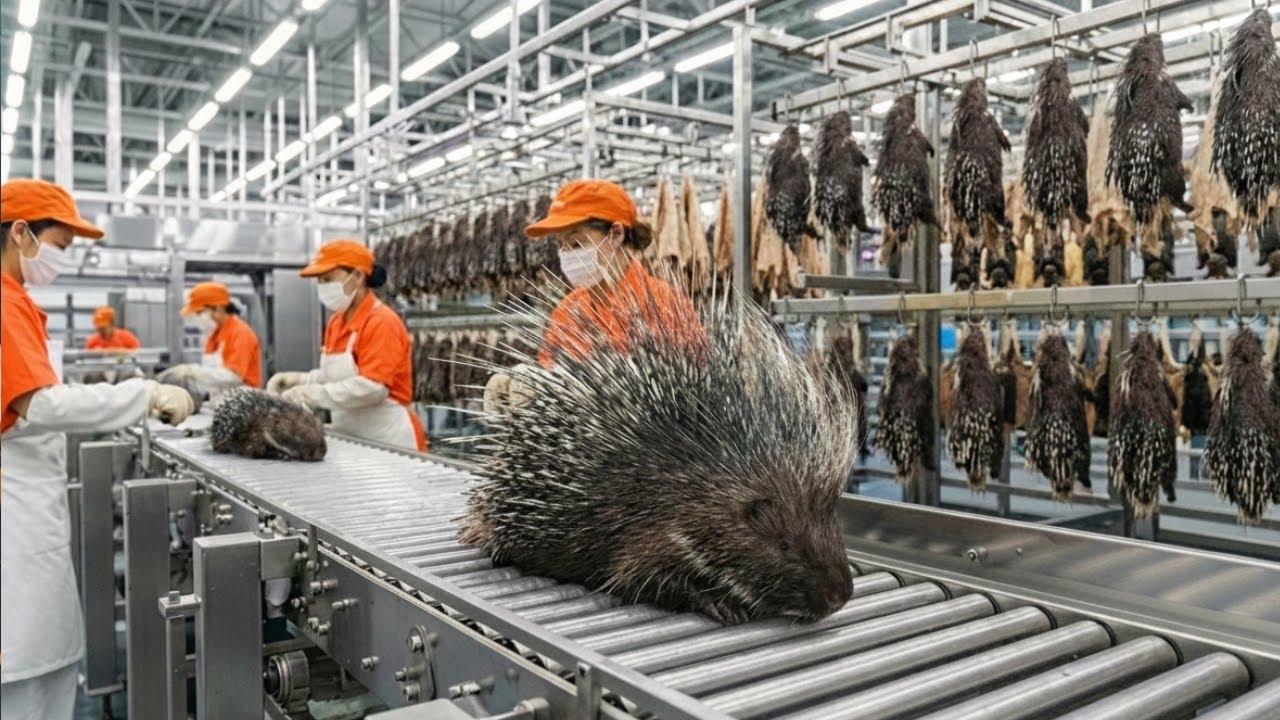 Inside the Exotic Porcupine Leather Factory — Full Luxury Jacket ...