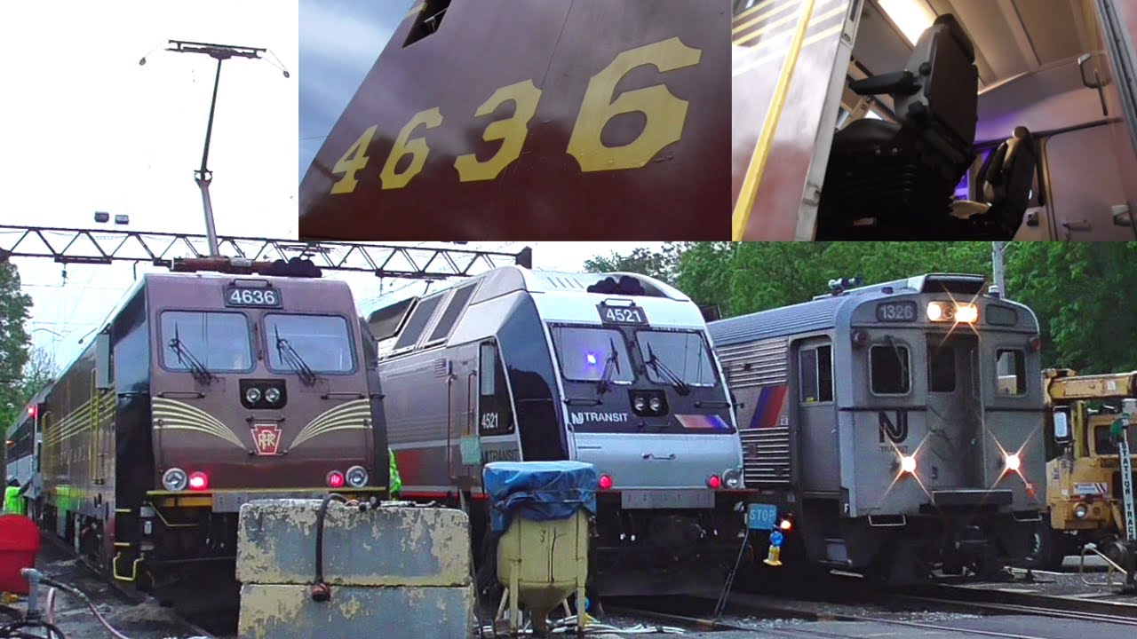 RARE Look Inside the Cab of the PRR Heritage Unit and its Pantograph ...