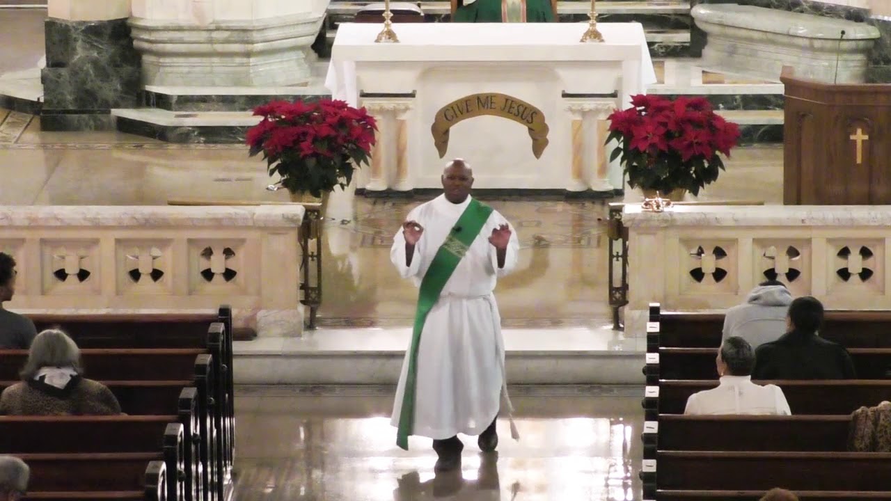Gospel & Homily / Jan. 29, 2020 - YouTube