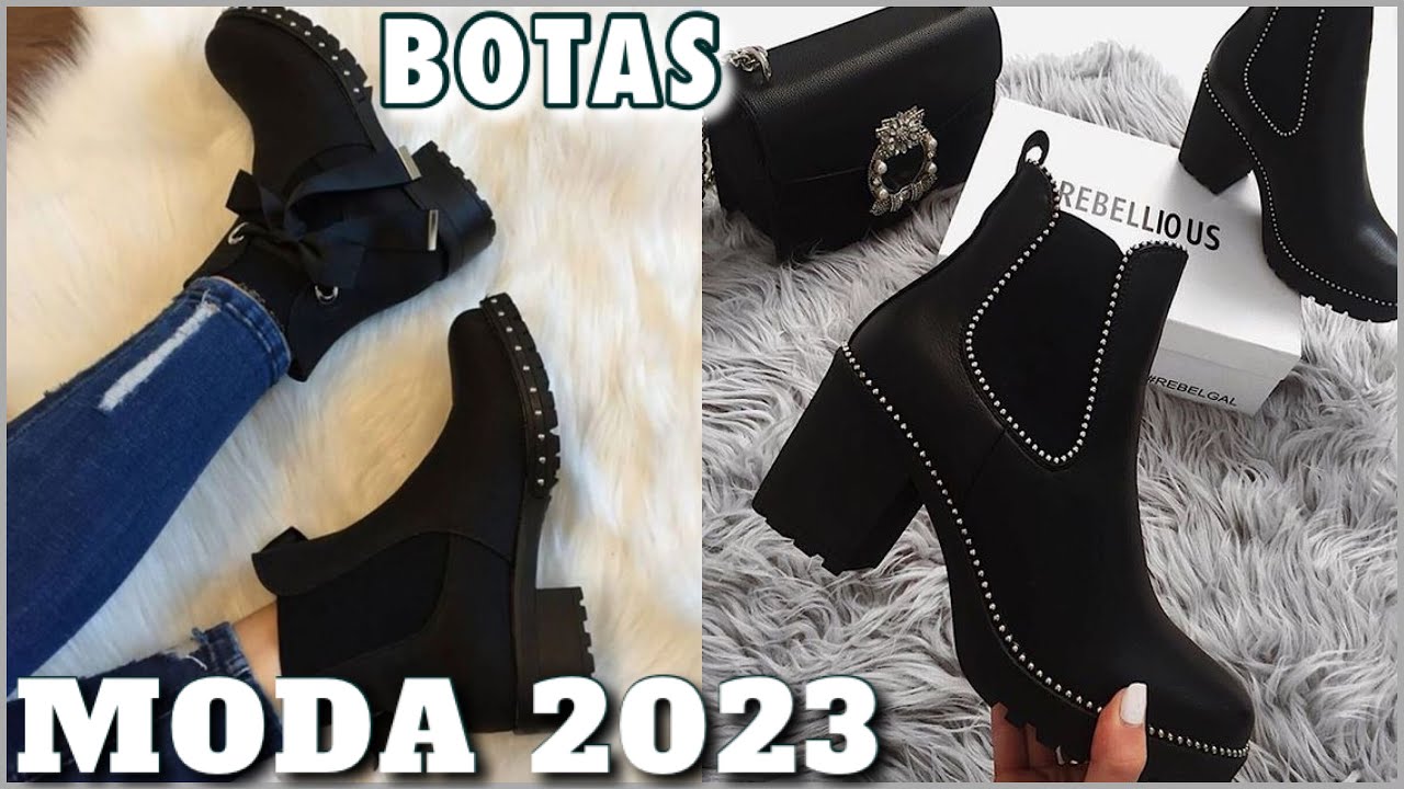 BOTAS de MODA MUJER 2024 | Botas para Otoño Invierno 2024 | Botas en ...