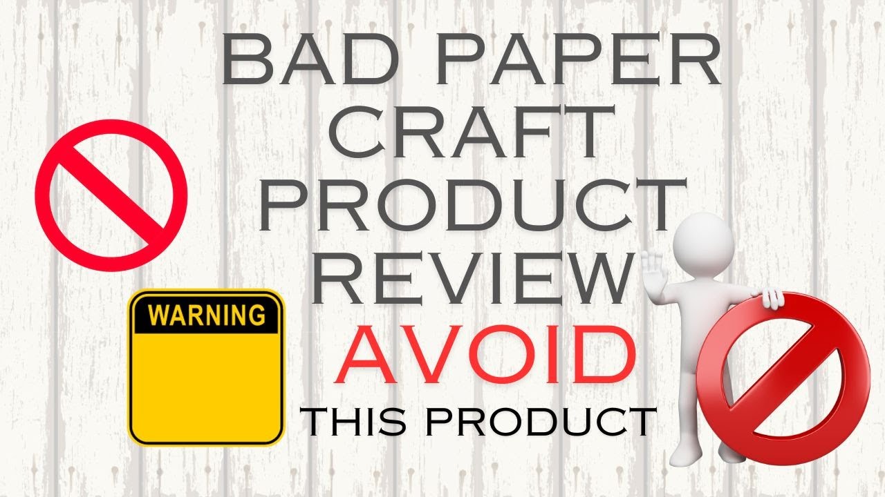 BAD papercraft product review AVOID - YouTube