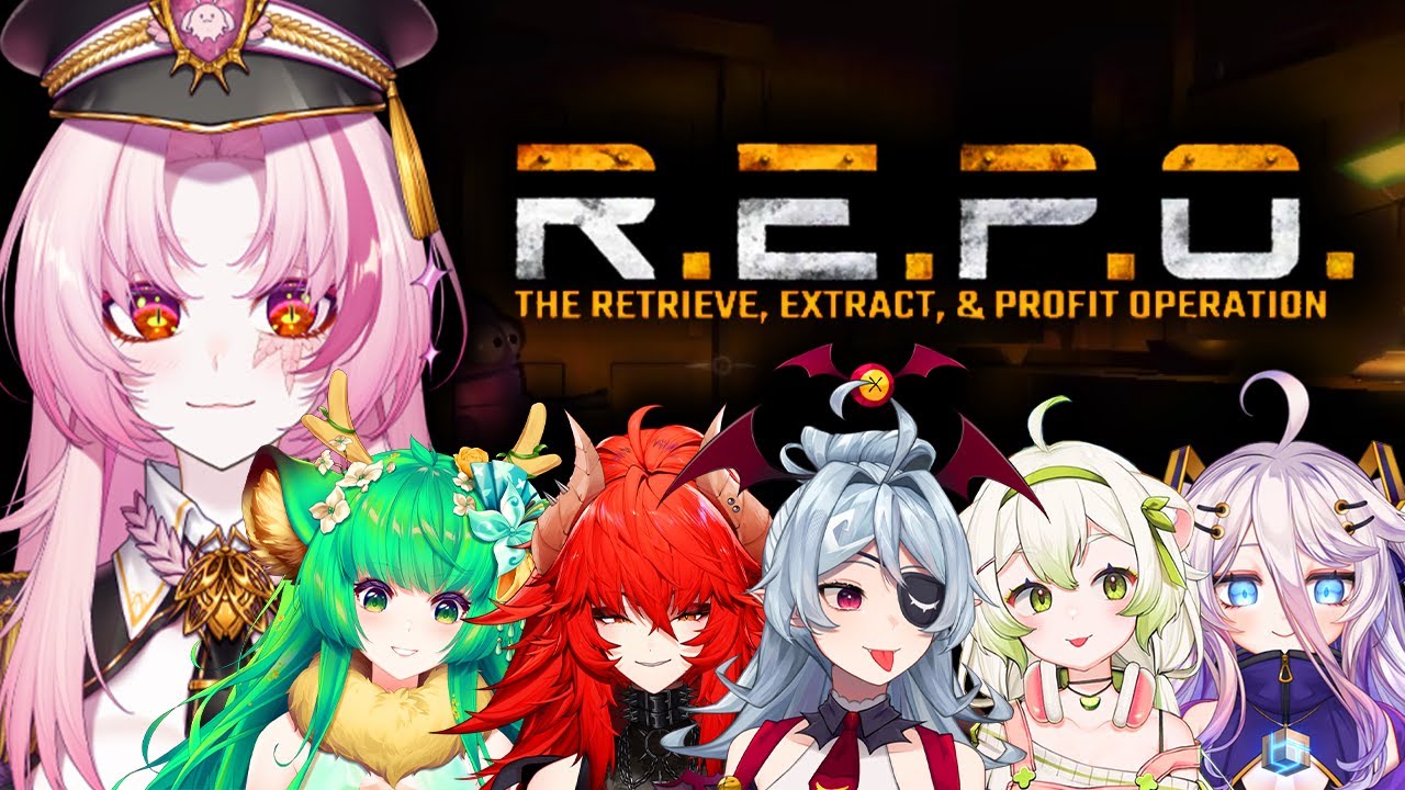 REPO with the girls feat @HarukaKaribu @GEEGA @Zentreya @Limealicious ...