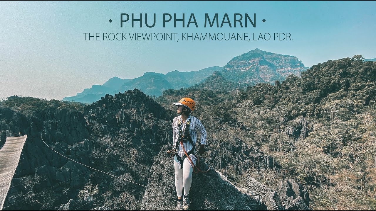 The Rock Viewpoint at Phou Pha Marn, Lao PDR. - YouTube
