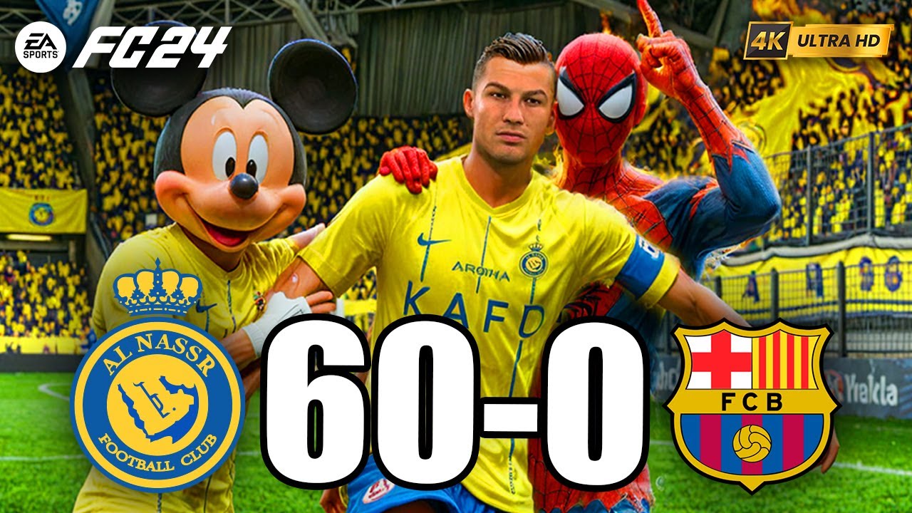 FIFA 23 | RONALDO, MESSI, SPIDER MAN, MICKEY MOUSE, ALL STARS | AL ...