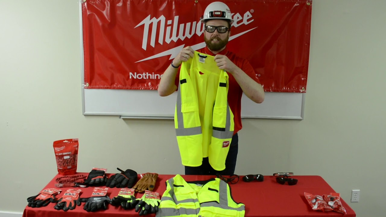 Milwaukee Tool Safety Gear 2020 - YouTube