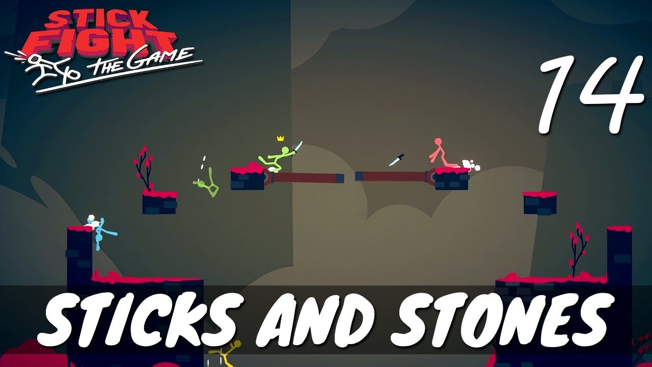 [14] Sticks and Stones (Let's Play Stick Fight: The Game w/ GaLm and ...