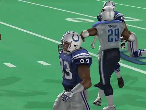 Madden NFL 2005 (PC) titans vs colts (CPU vs CPU)