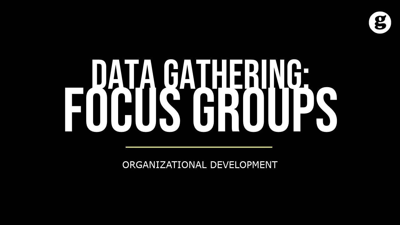 Data Gathering: Focus Groups - YouTube