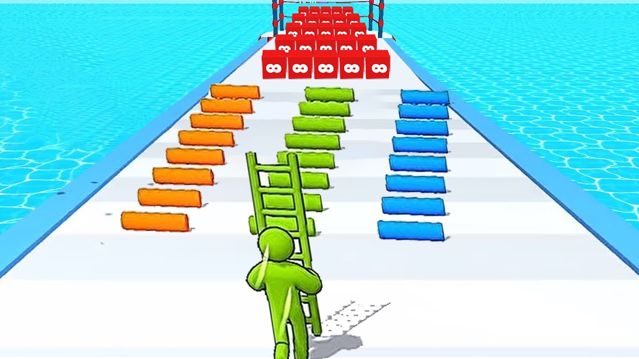 Ladder Master - Runner Up Colorful Block Gameplay Walkthrough Androids ...