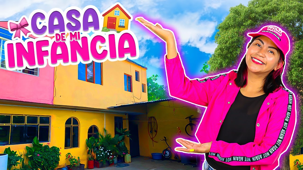 🏠 HOUSE TOUR de la CASA de mi INFANCIA 👧🏽🌈AQUÍ VIVEN mis PAPÁS 💕 ...