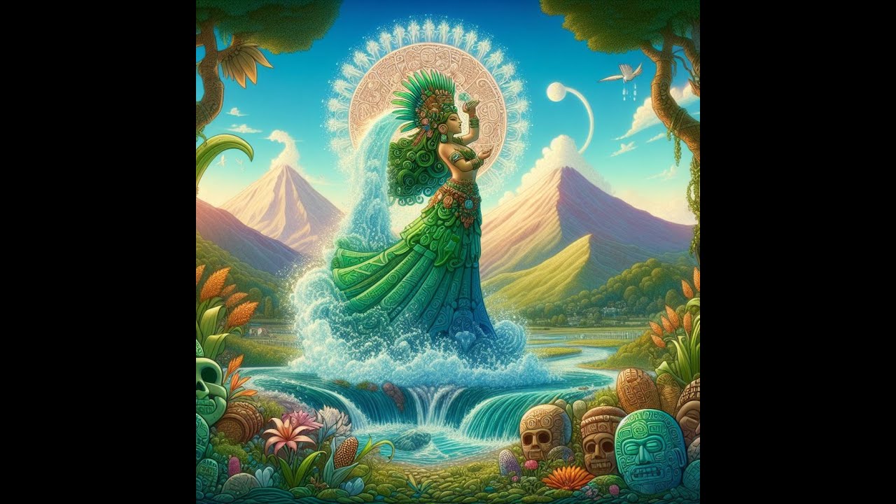 "Descubre la diosa del agua: La increíble historia de Chalchiuhtlicue 🌊 ...