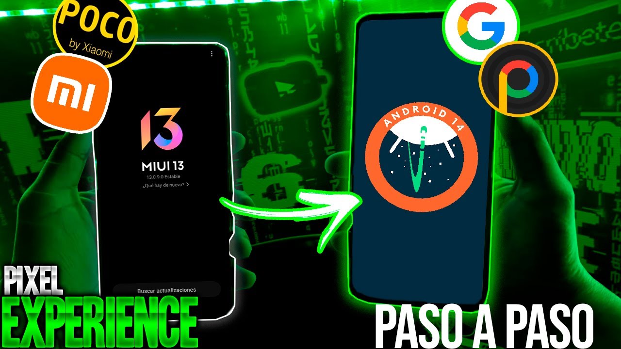 Como INSTALAR la ROM "PIXEL EXPERIENCE" en CUALQUIER XIAOMI/POCOPHONE📱| De MIUI a ANDROID PURO🤯 ...