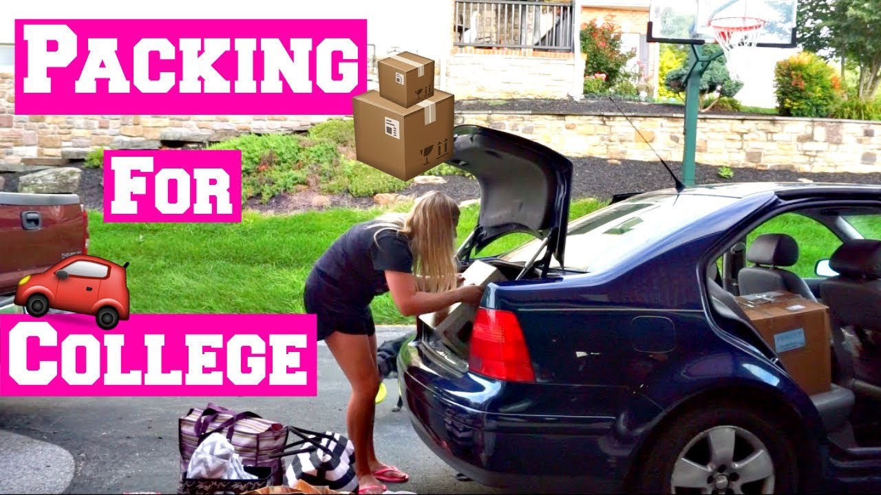 Moving Vlog 🚙📦 Packing For College Youtube