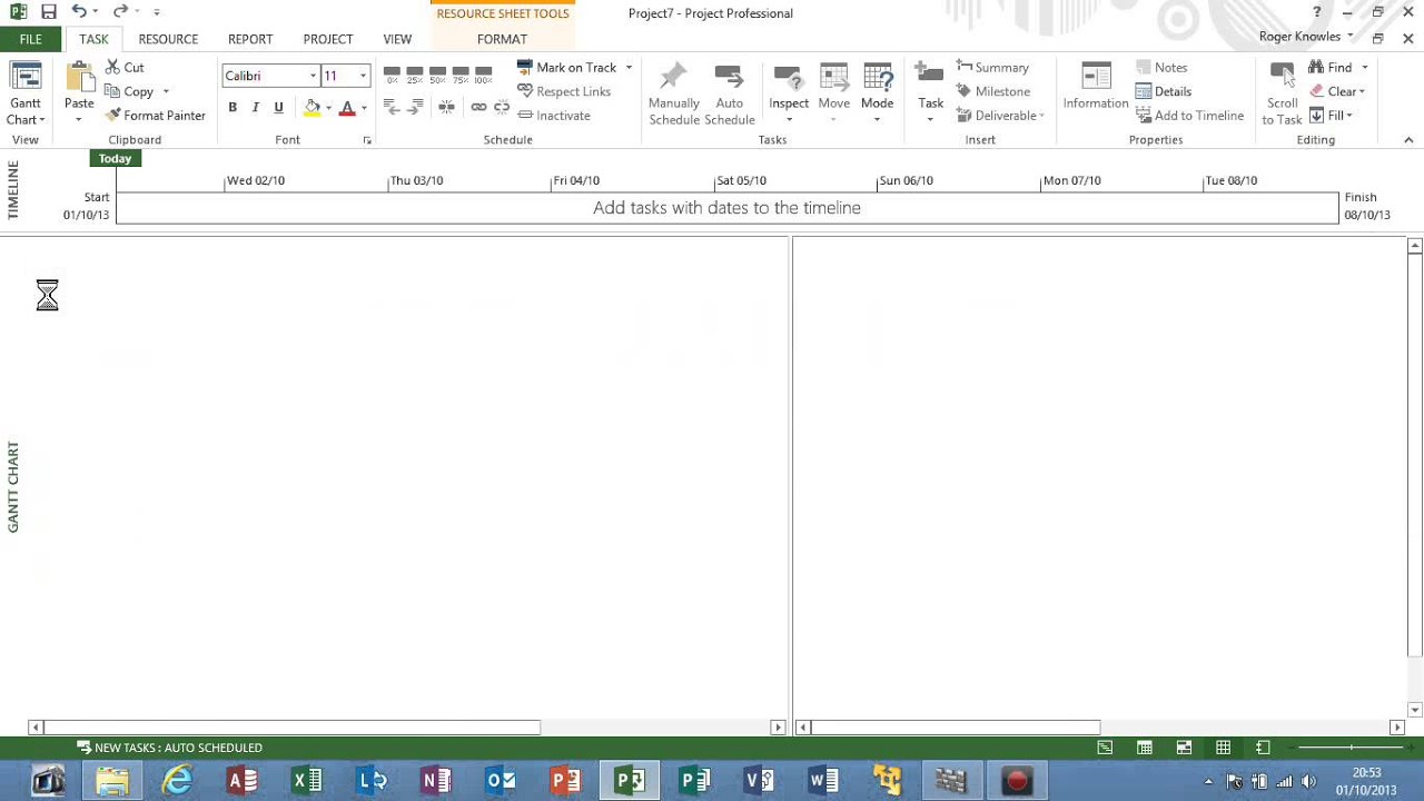 Microsoft Project Budget Resourcing - YouTube