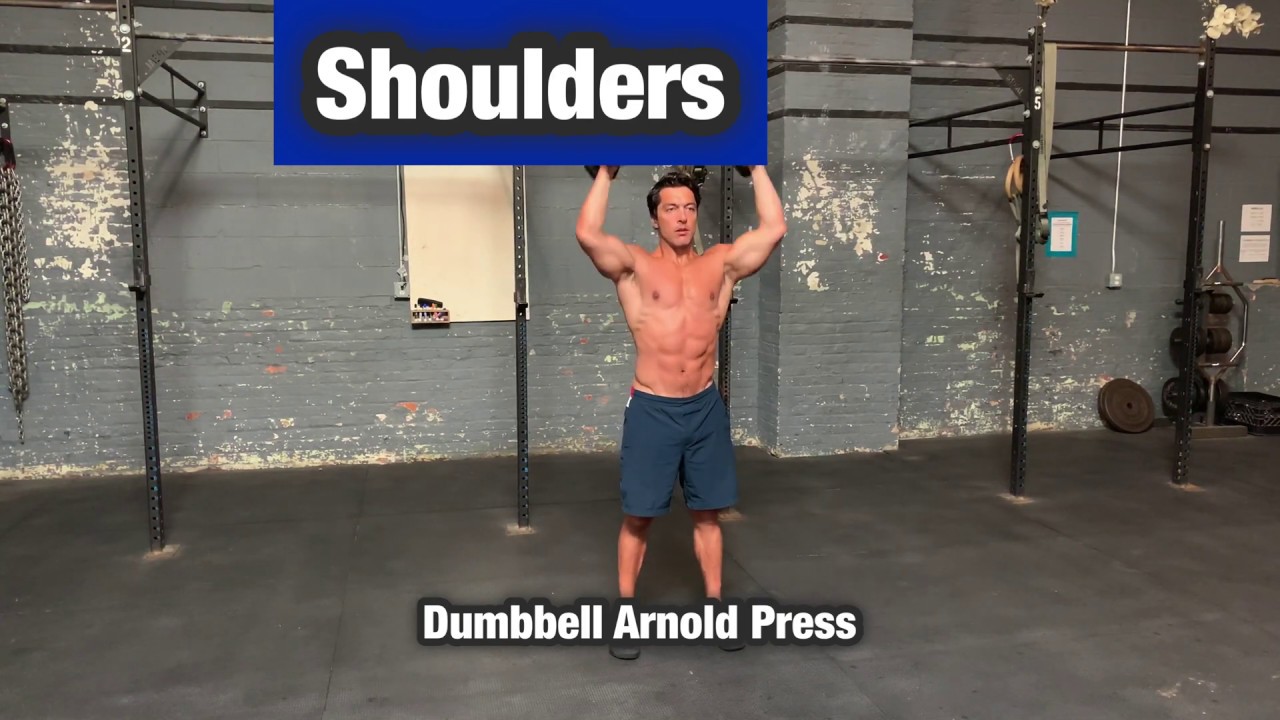 Dumbbell Arnold Press - Shoulder, Deltoid Exercise Workout - YouTube