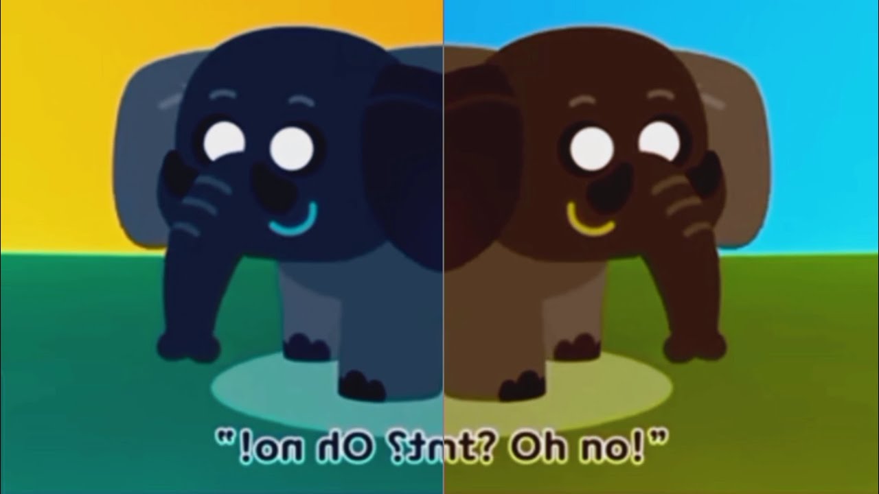 MY POPULAR ELEPHANT USING SHIFTED COLOR EFFECTS || HDD REVISED ...