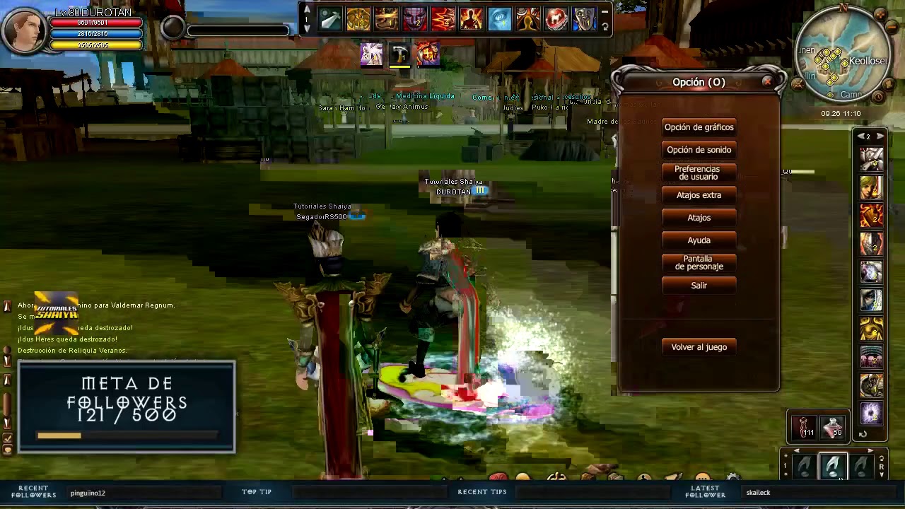 Shaiya Latino en Directo (24-09) Tutoriales Shaiya - YouTube