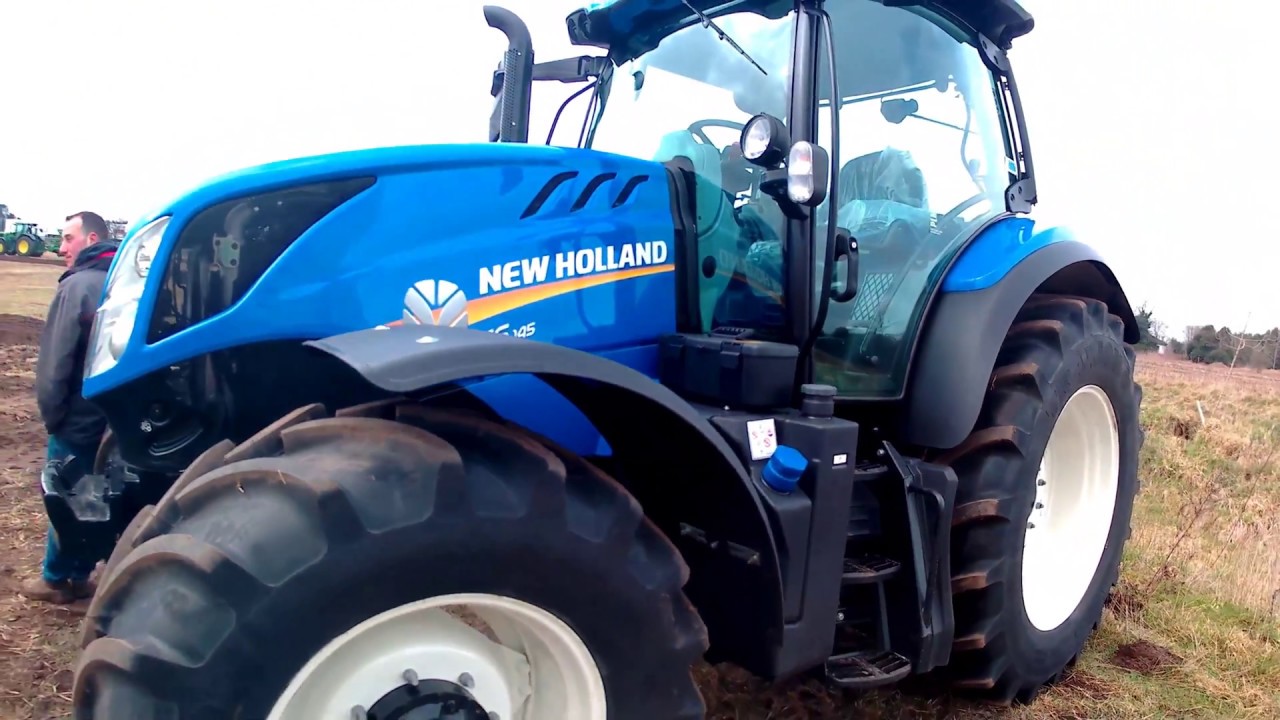 2018 New Holland T6.145 4.5 Litre 4-Cyl Diesel Tractor (116/145HP ...
