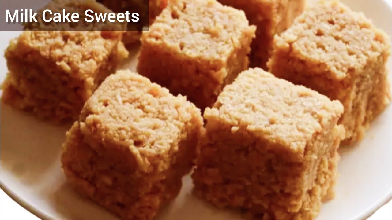 Milk Cake Recipe | Perfect Milk Cake Sweet at Home | Soft Milk Cake ...