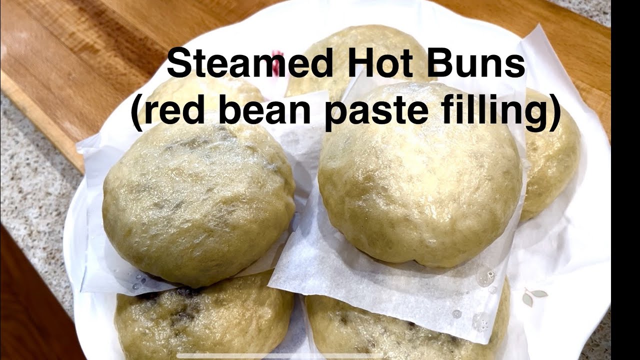 K-food l Steamed Hot Buns (찐빵) l Street food l Classic desert - YouTube