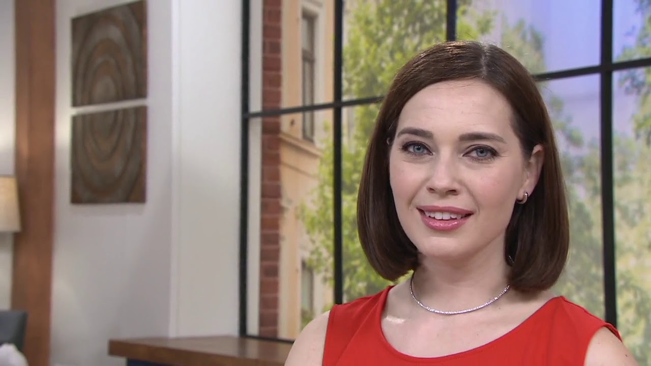 Diamonique x Lisa Freede Flexible Choker Necklace on QVC - YouTube