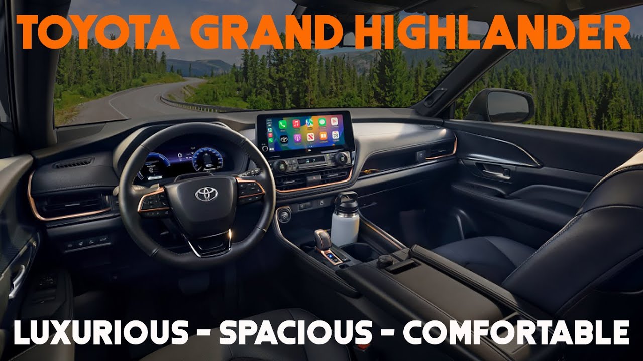 2024 Toyota Grand Highlander Interior Review - YouTube