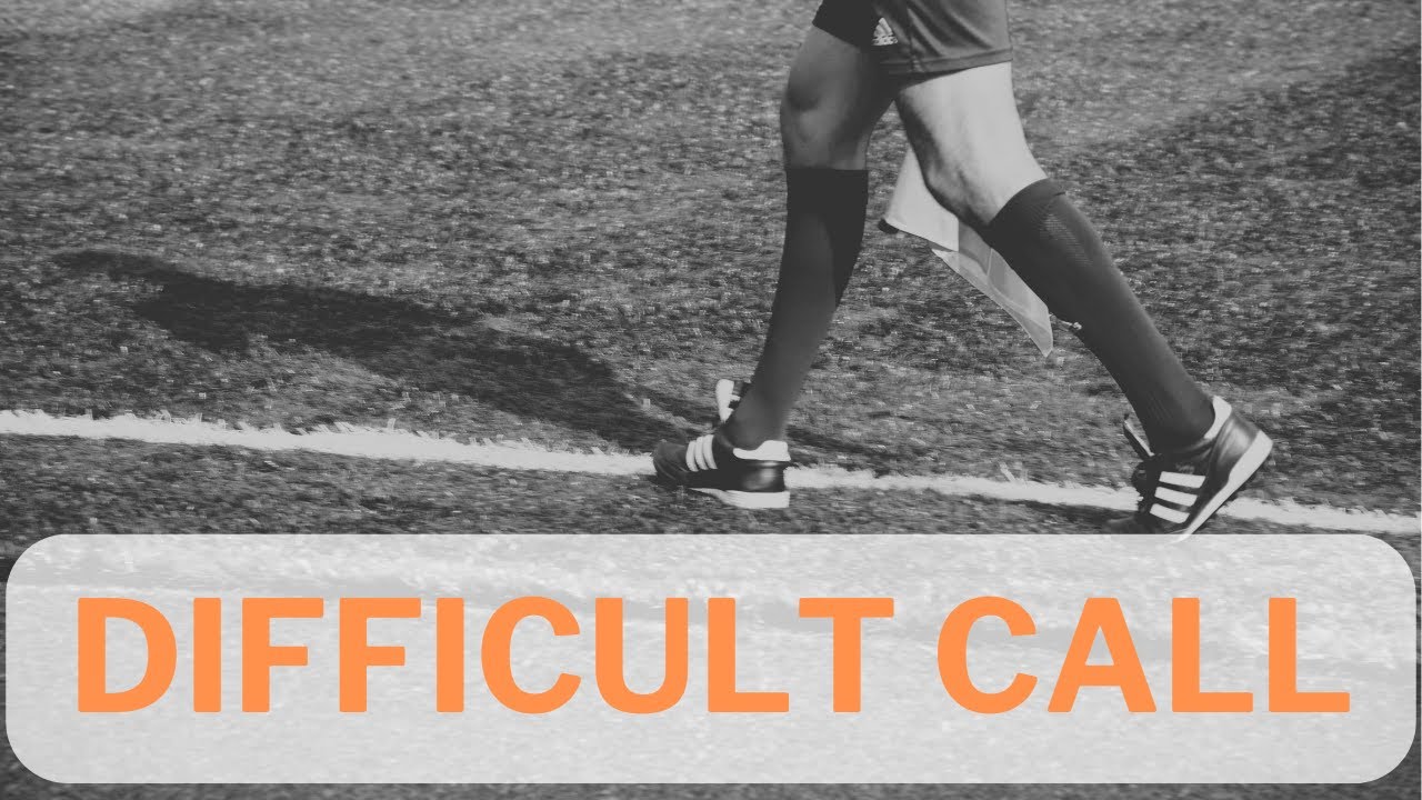 Soccer Ref Education - Would You Get This Offside Call Right? - YouTube