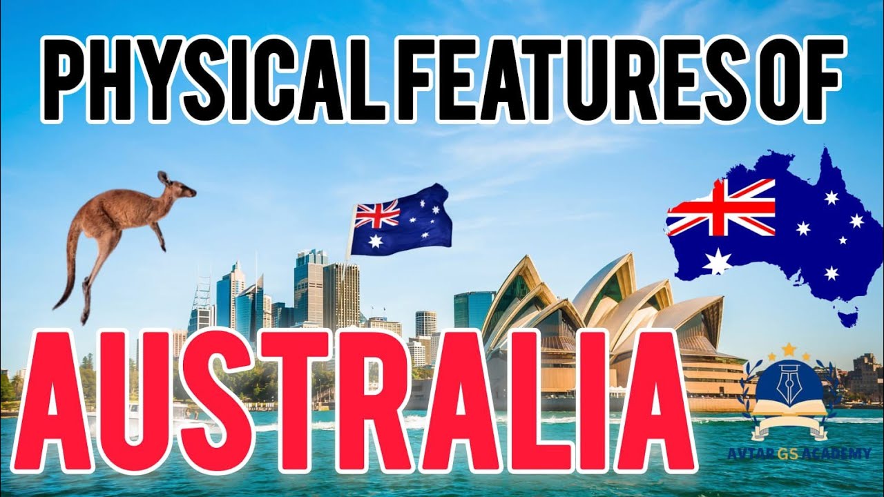 Physical features of Australia in One video II Geography of world ...