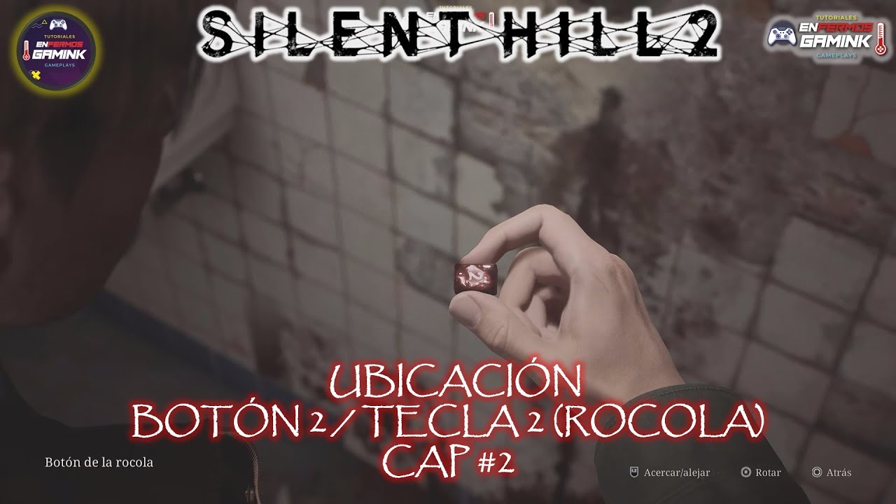 22. Ubicación del BOTÓN 2 / TECLA 2 (ROCOLA) - CAP 2 😱 Silent Hill 2 ...