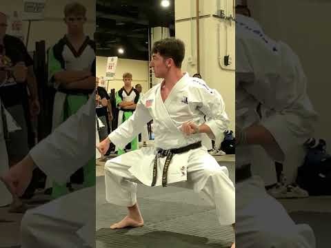 Men’s Black Belt Kata Form Performance - Cam Klos
