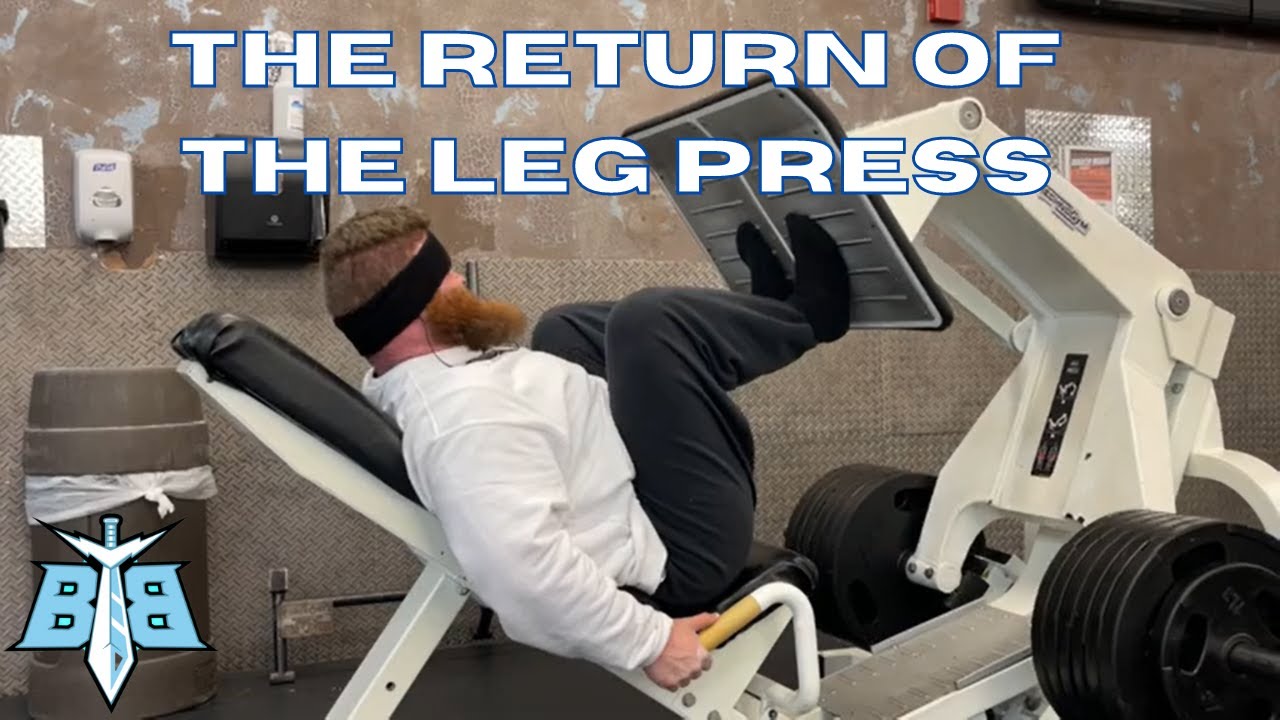 RAW LEG DAY | THE RETURN OF THE LEG PRESS - YouTube