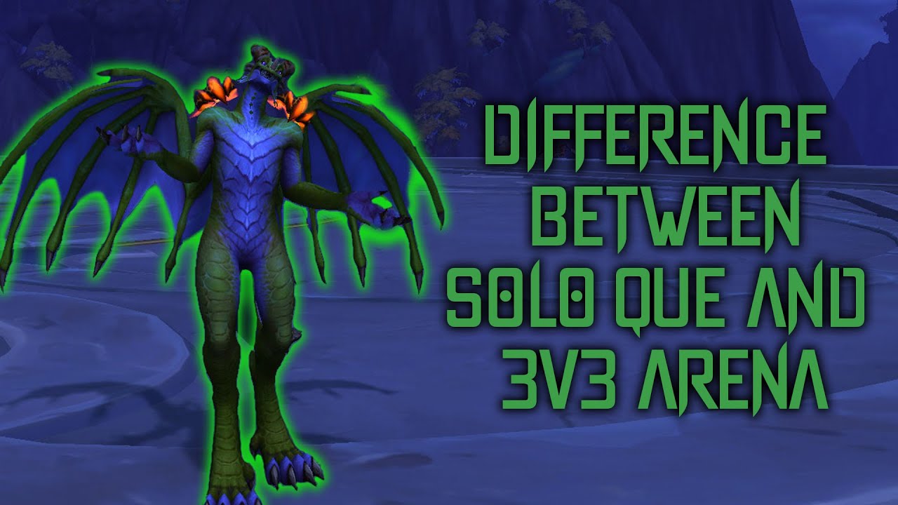 Difference between Solo Shuffle and 3v3 arenas - YouTube