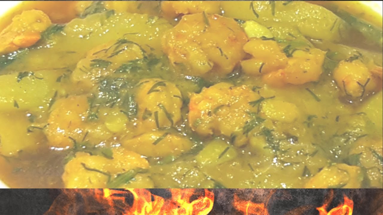Khodu with prawns recipe - YouTube