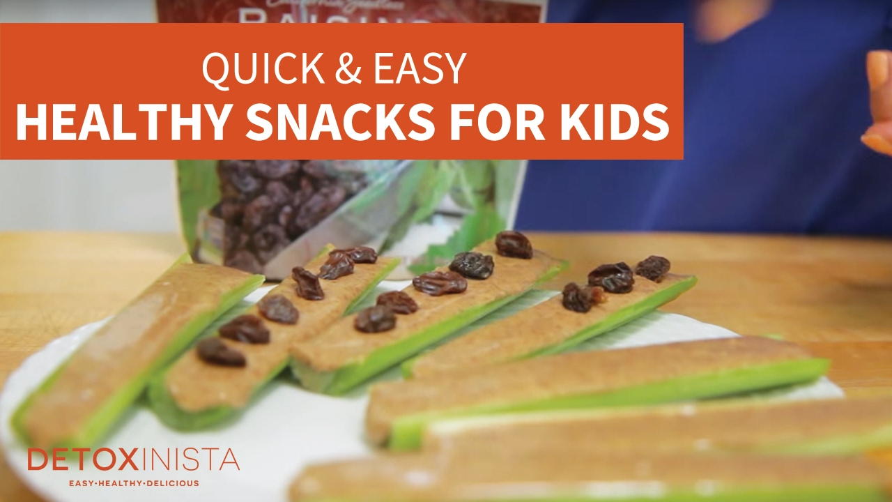 Detoxinista - Easy Healthy Snacks - YouTube